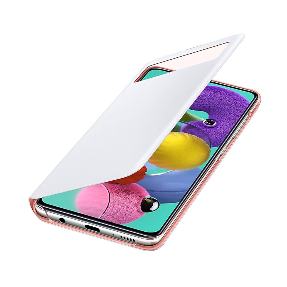 Genuine Original Samsung Galaxy A51 S View Wallet Cover (2020) Flip Case