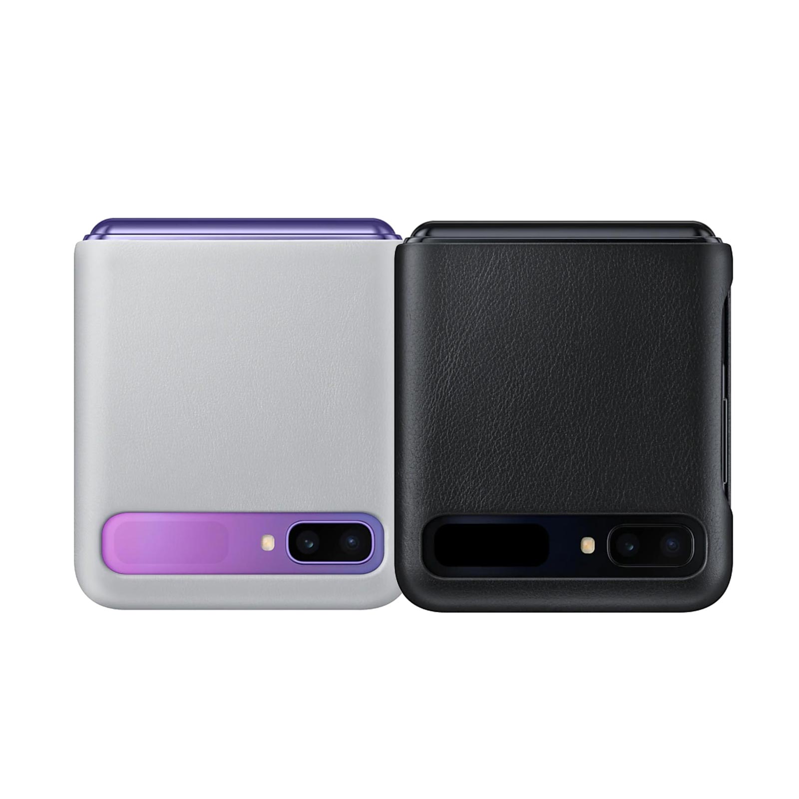 Genuine Original Samsung Galaxy Z Flip Leather Back Cover Case