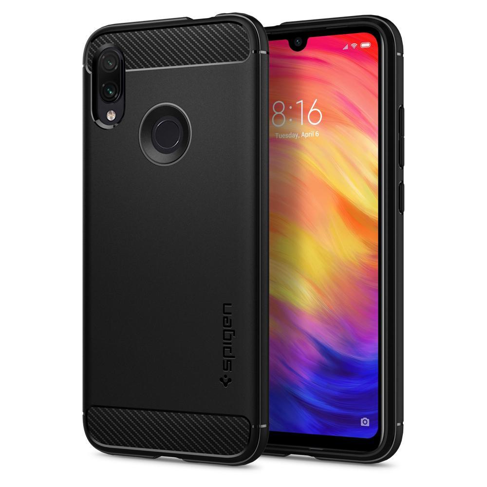 Xiaomi Redmi Note 7 Pro / Note 7 Case, Genuine SPIGEN Rugged Armor Soft ...