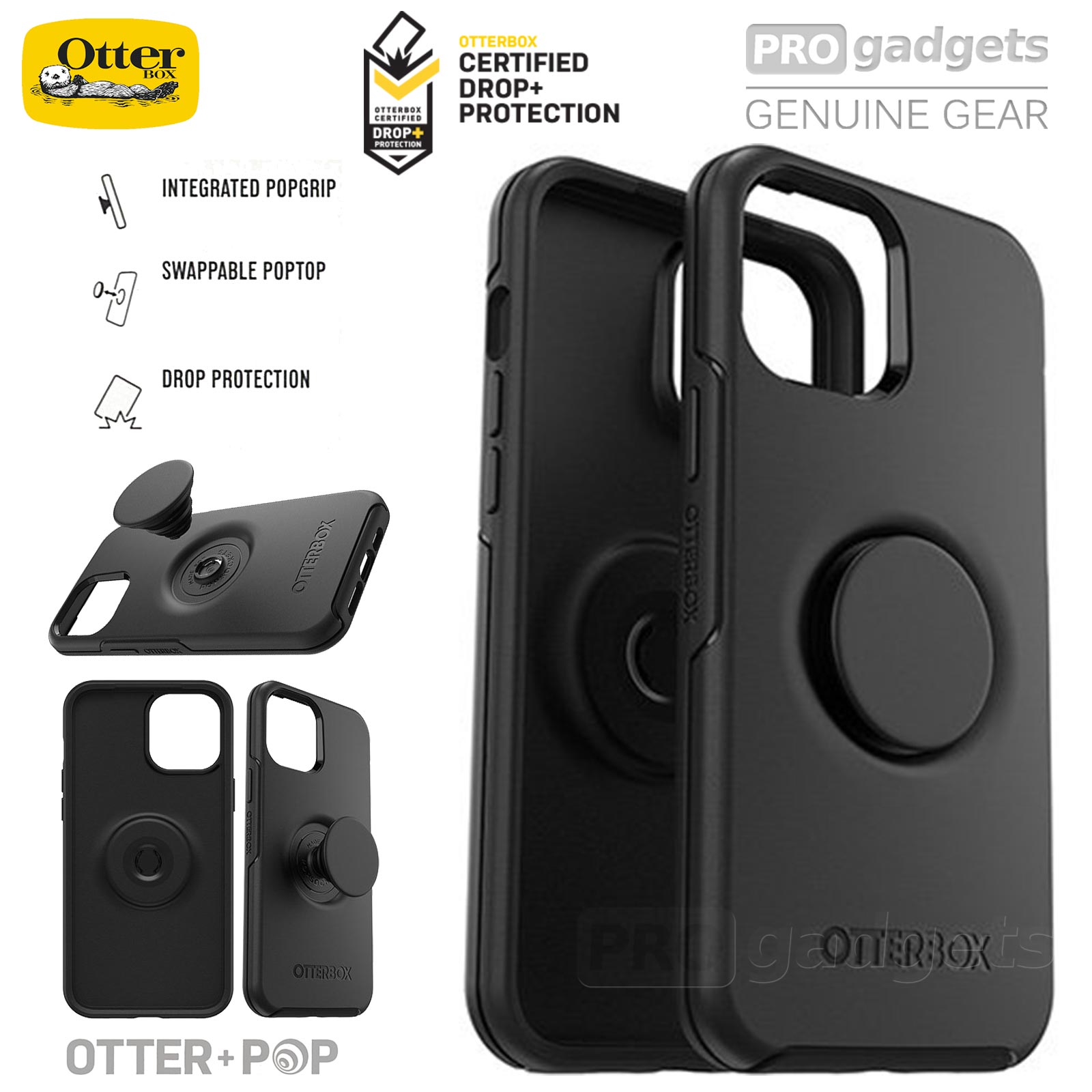 Genuine OTTERBOX Otter + Pop Symmetry Slim Cover for Apple iPhone 12 ...
