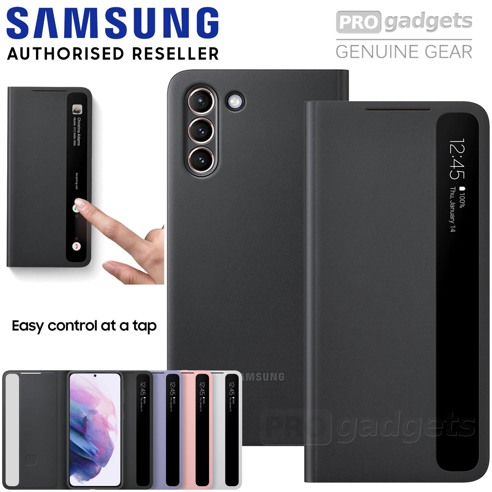 SAMSUNG Clear View Case for Galaxy S21 Plus