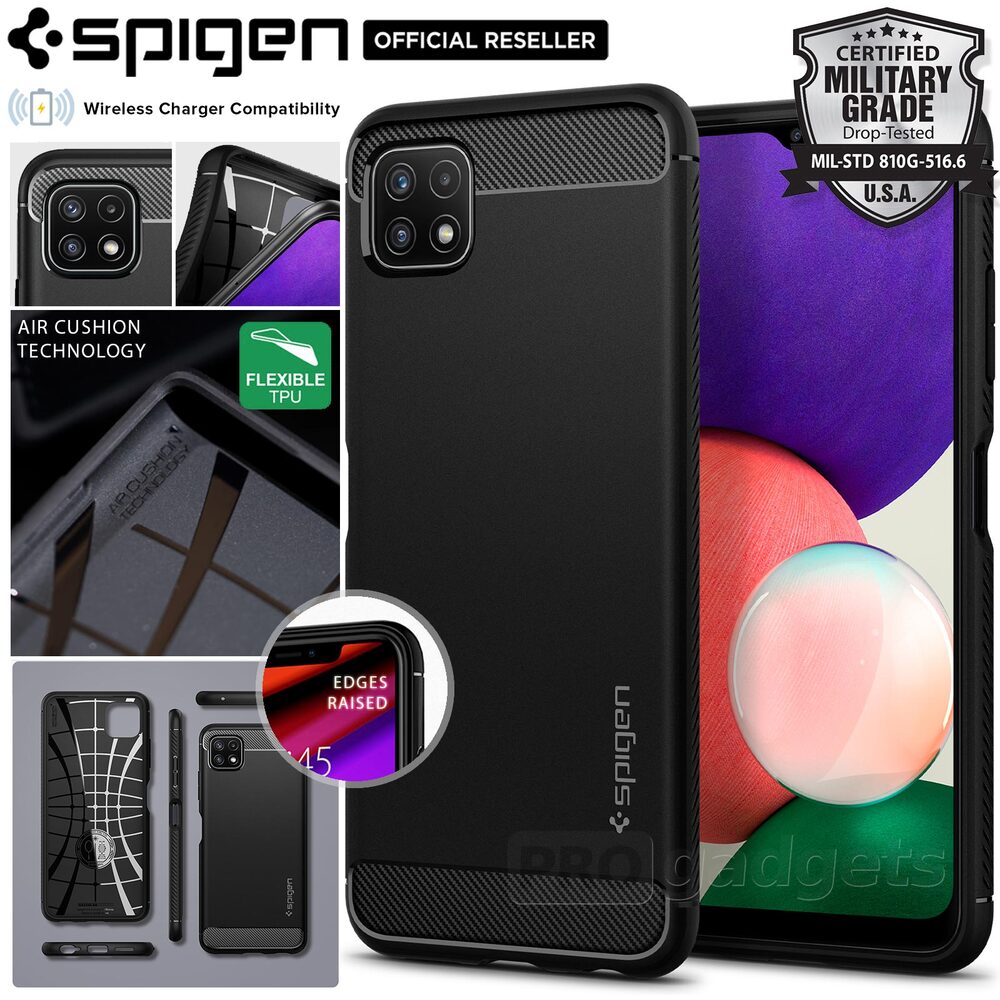 SPIGEN Rugged Armor Case for Galaxy A22 5G