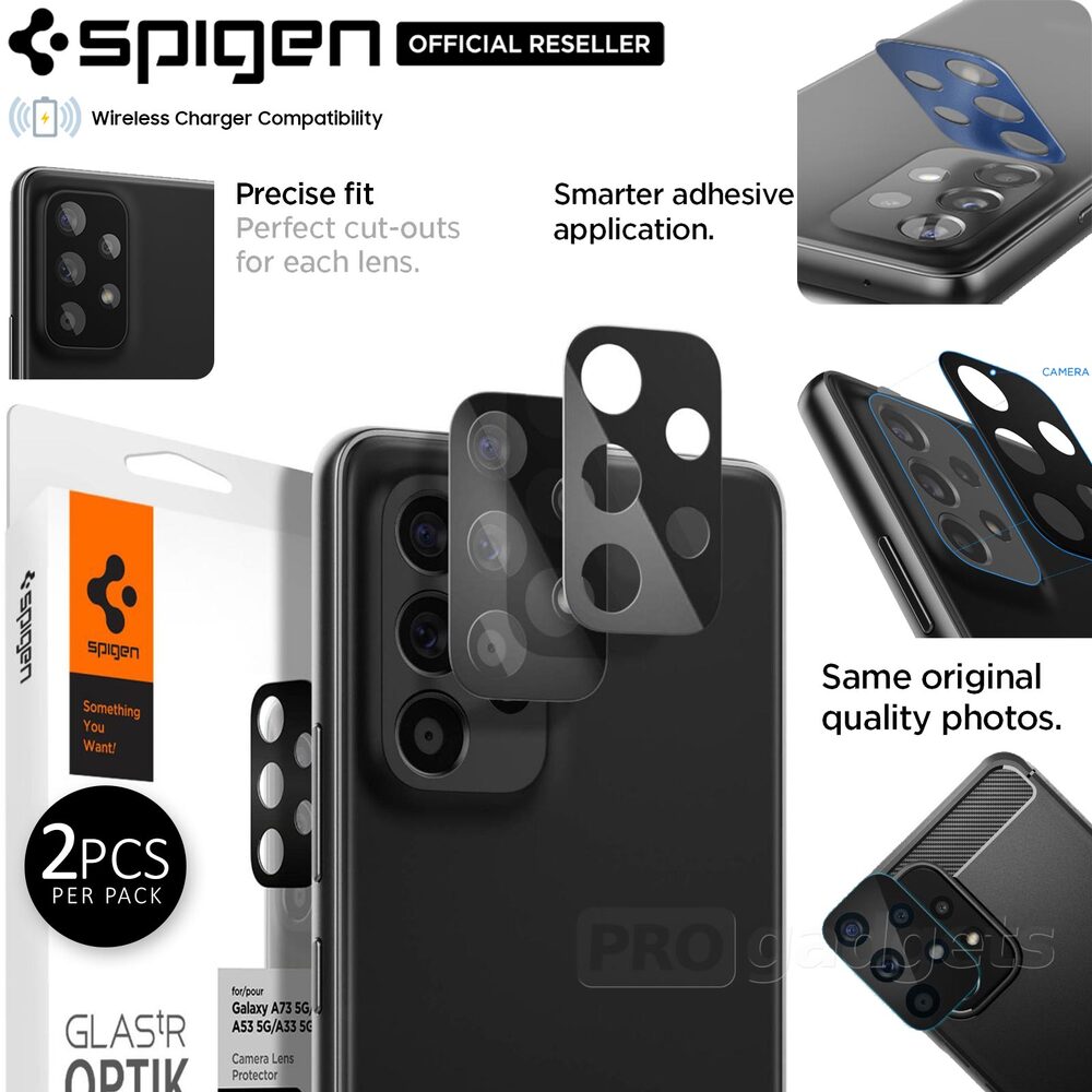 SPIGEN GLAS.tR Optik Lens Camera Protector 2PCS for Galaxy A53 5G / A33 5G