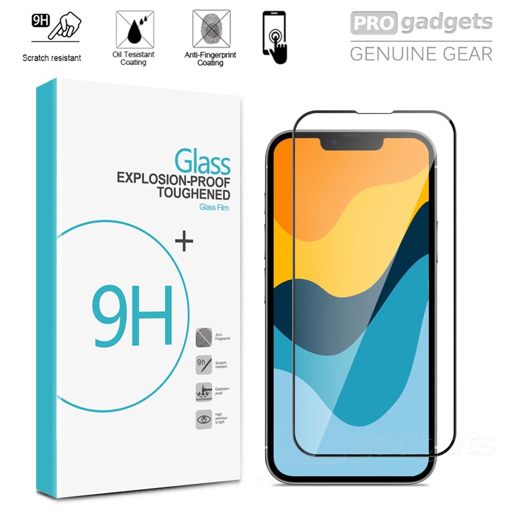 Full Cover Tempered Glass Screen Protector for iPhone 14