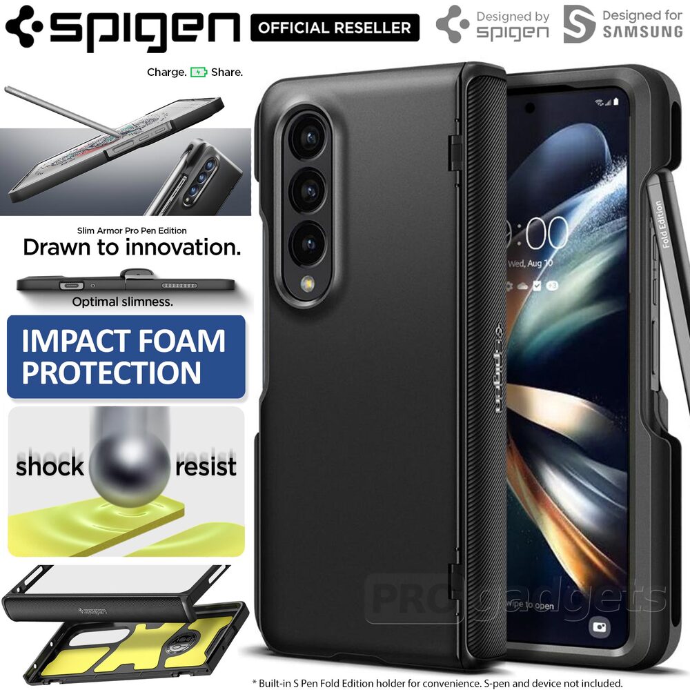 SPIGEN Slim Armor Pro Pen Case for Samsung Galaxy Z Fold 4