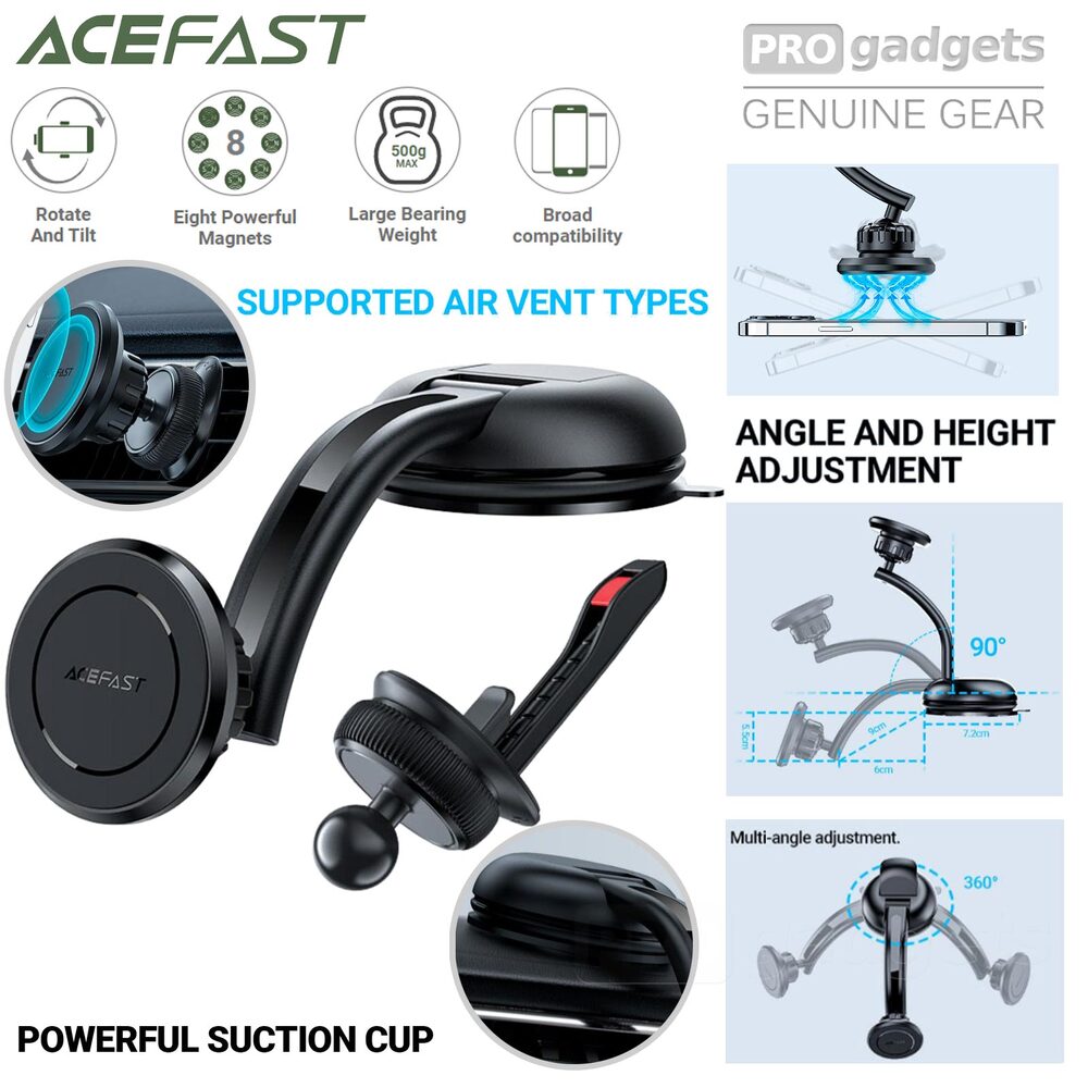 ACEFAST Multifunctional Magnetic Car Holder