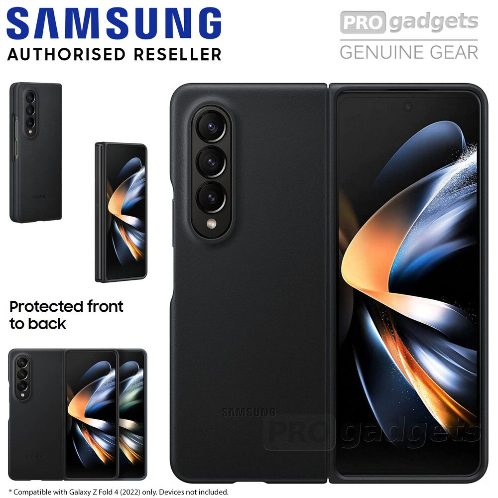 Samsung Leather Case for Galaxy Z Fold 4