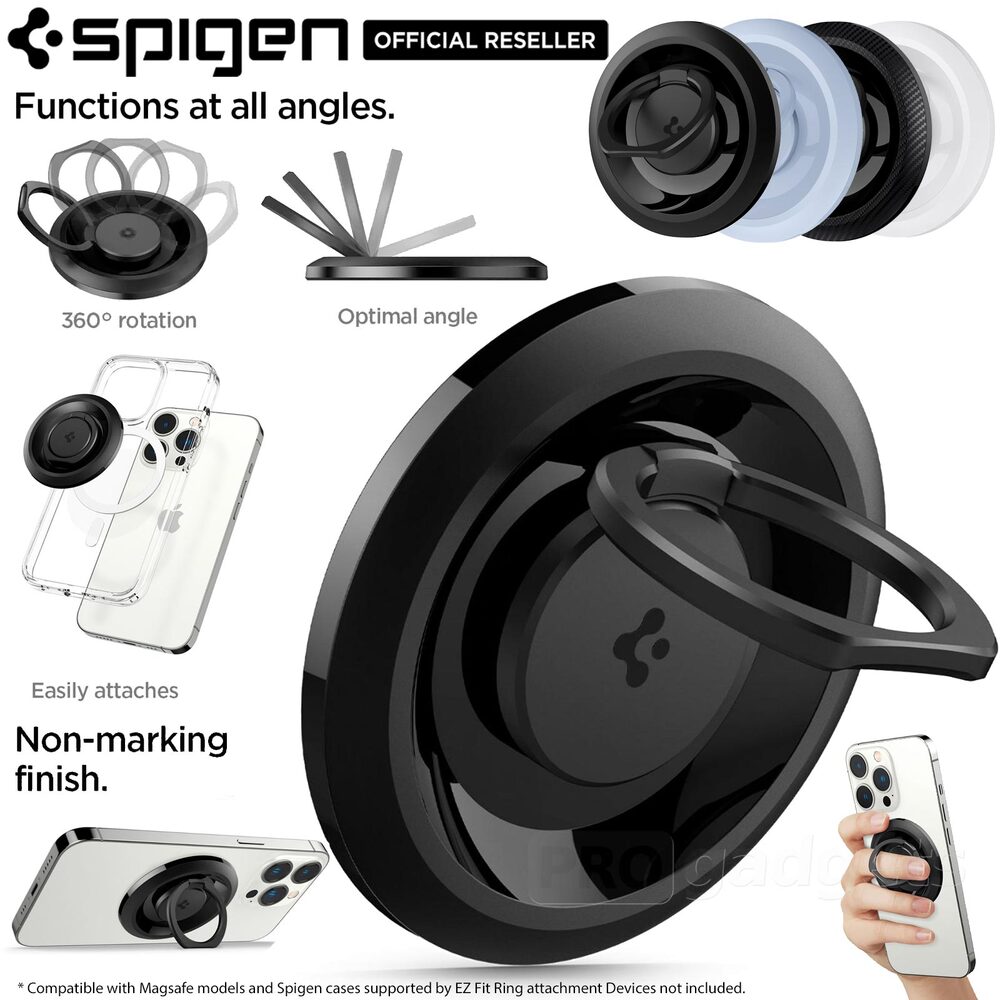 SPIGEN MagFit O-Mag OM100 Magnetic MagSafe Phone Holder for MagSafe ...