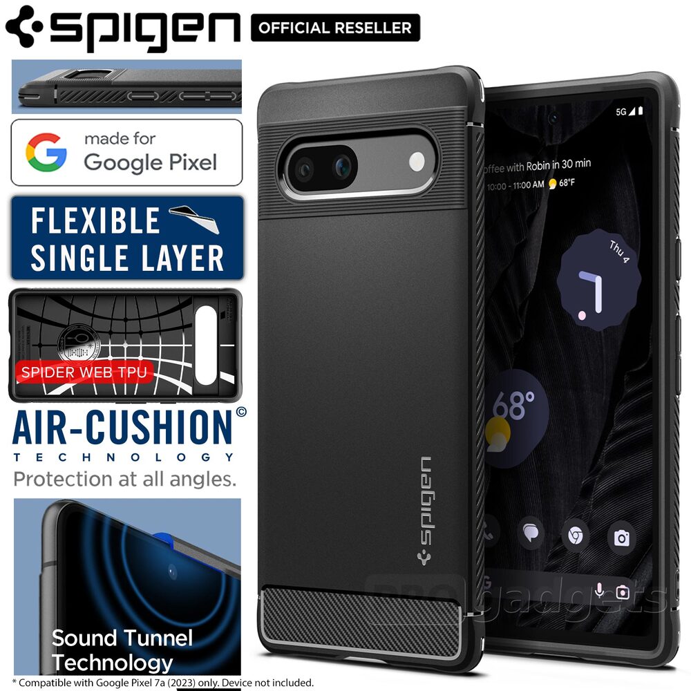 SPIGEN Rugged Armor Case for Google Pixel 7a