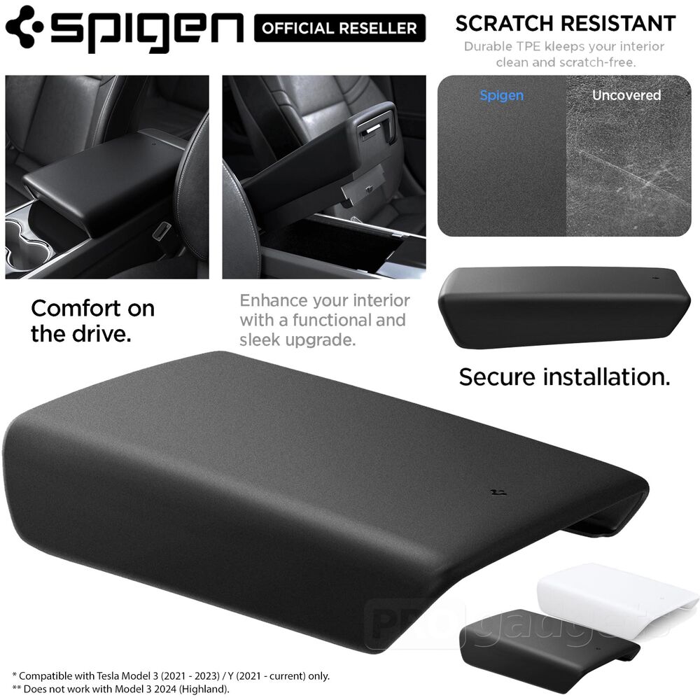 SPIGEN Armrest Cushion TO240 for Tesla Model 3 (2017 - 2023) / Y (2020 ...