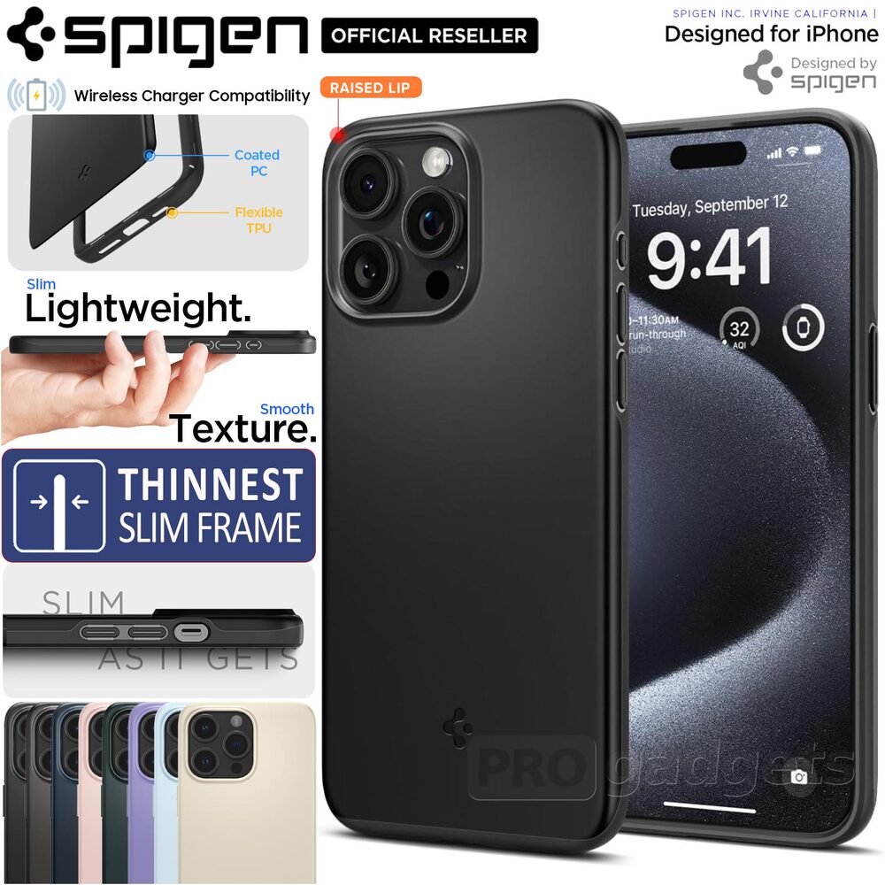 SPIGEN Thin Fit Case for iPhone 15 Pro
