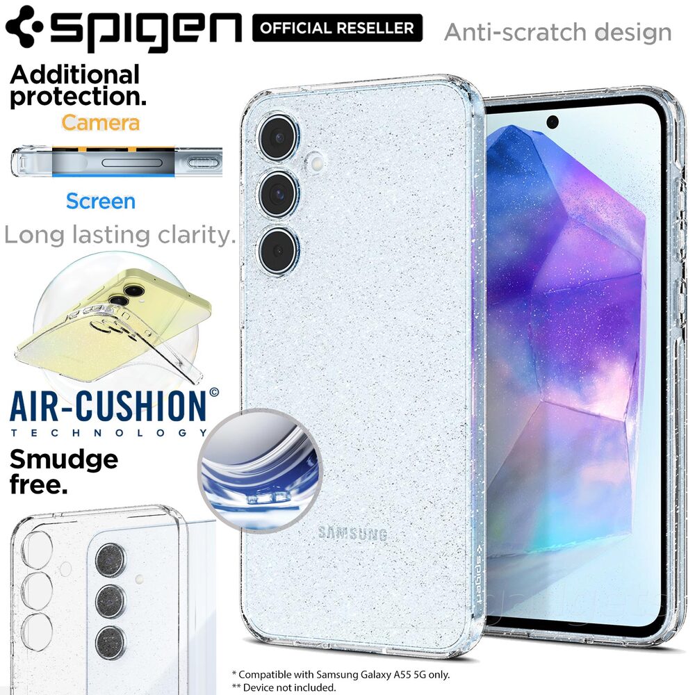 SPIGEN Liquid Crystal Glitter Case for Galaxy A55 5G