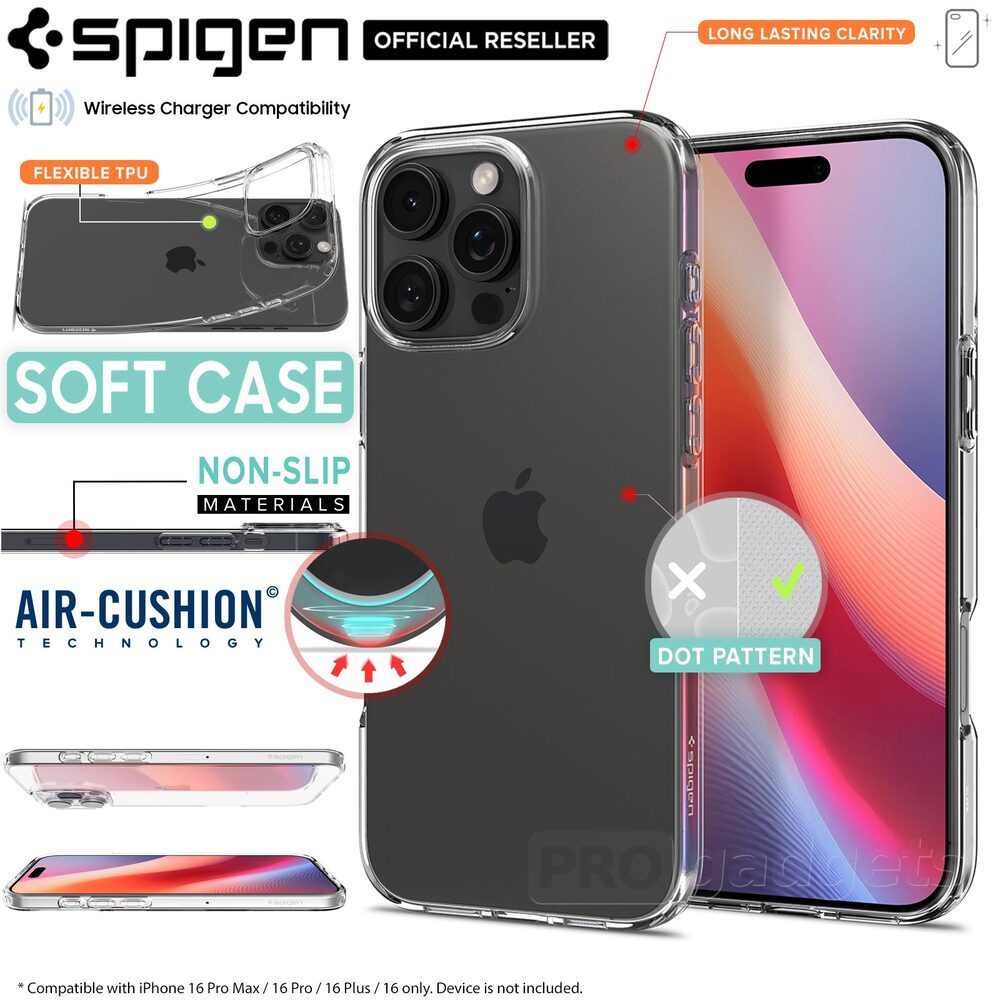 SPIGEN Liquid Crystal for iPhone 16 Pro Max Case