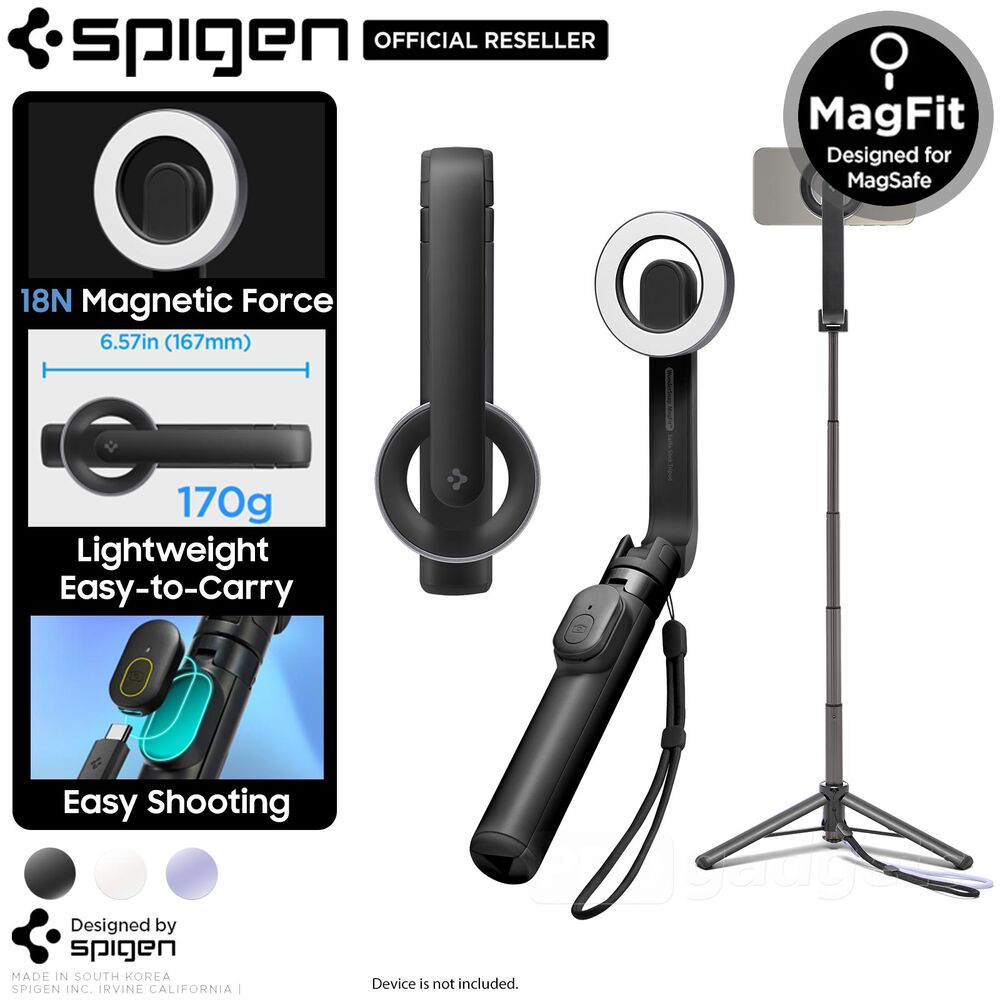 SPIGEN Selfie Stick Tripod (MagFit) S571W MagSafe Compatible for Universal