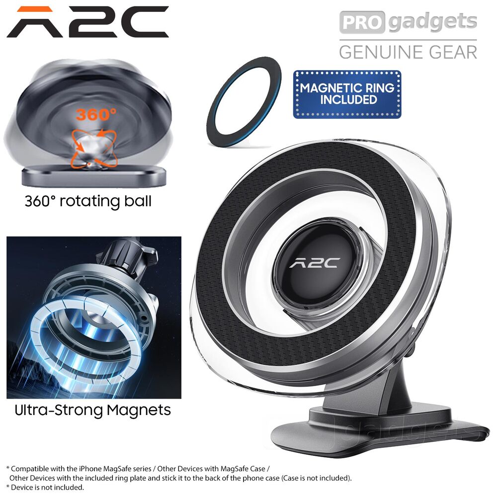 A2C Universal Dashboard (Metal Ring included) Magnetic MagSafe ...